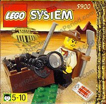 LEGO 5900 Adventurer - Johnny Thunder Set Parts List