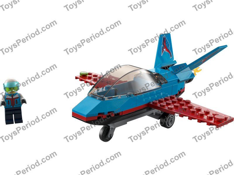 LEGO 60323 Stunt Plane Set Parts List