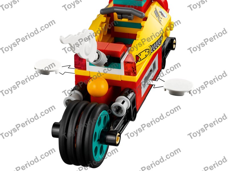 LEGO 80018 Monkie Kid’s Cloud Bike Set Parts List