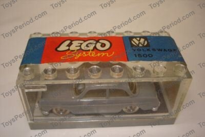 LEGO 267 HO Scale VW 1500 Limousine with Garage Set Parts List