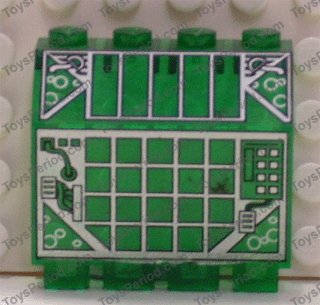 LEGO Sets with Part 2582pb09 Hinge Panel 2 x 4 x 3 1/3 with Silver and ...