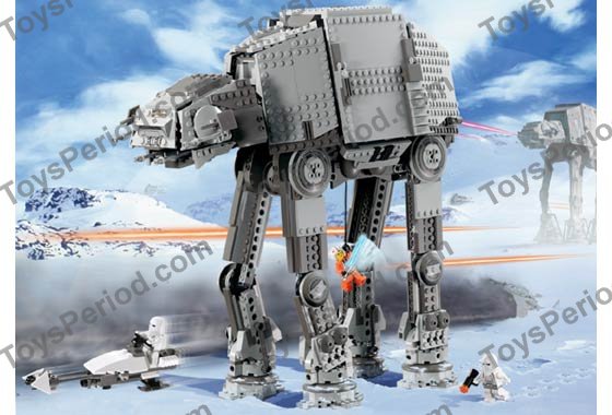 LEGO 4483-2 AT-AT, Blue Box Instructions and Parts List