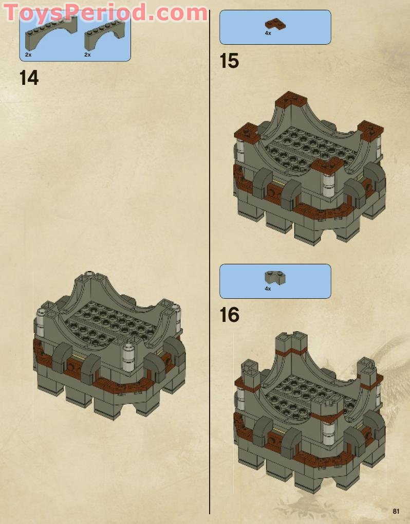 LEGO 4194 Whitecap Bay Instructions and Parts List