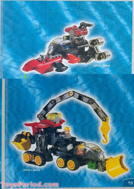 LEGO 2916 Mybot Instructions and Parts List