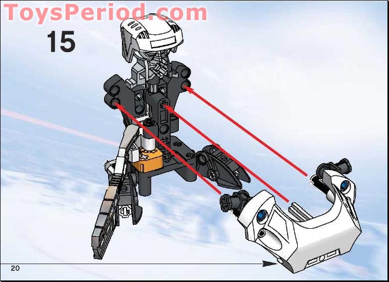 LEGO 3541 Slap Shot Instructions and Parts List