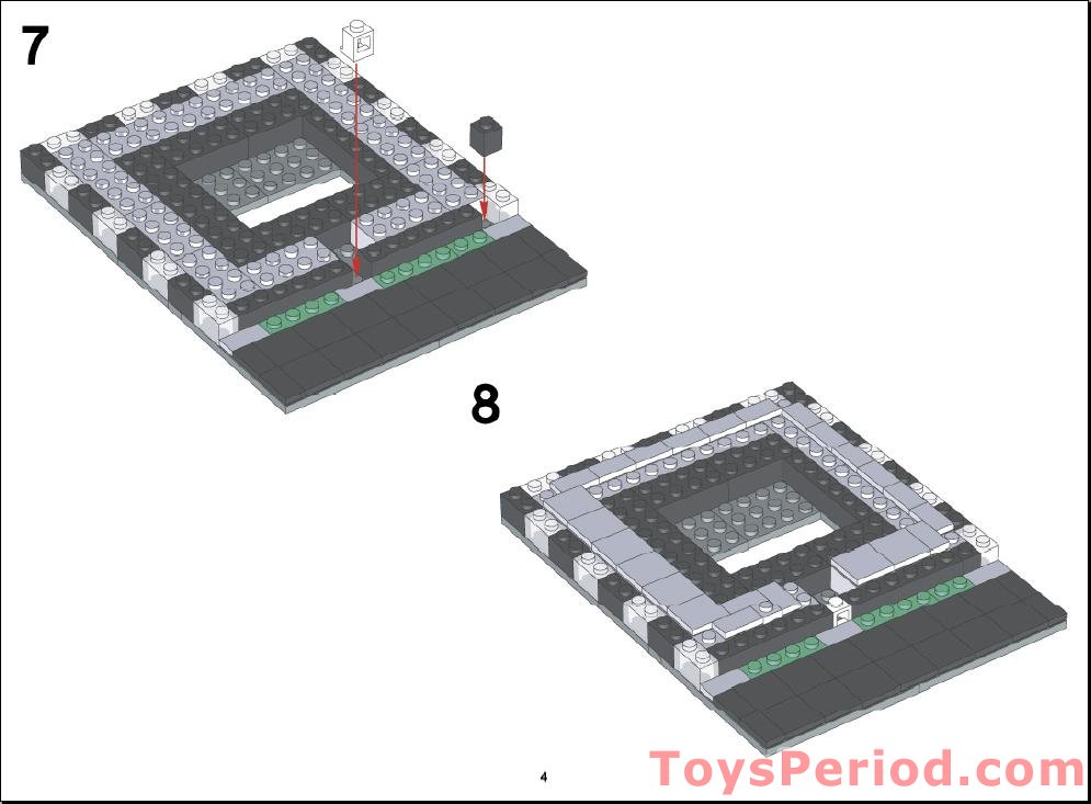LEGO 5526 Skyline Instructions and Parts List