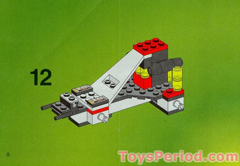 LEGO 6829 Radon Rover Instructions and Parts List
