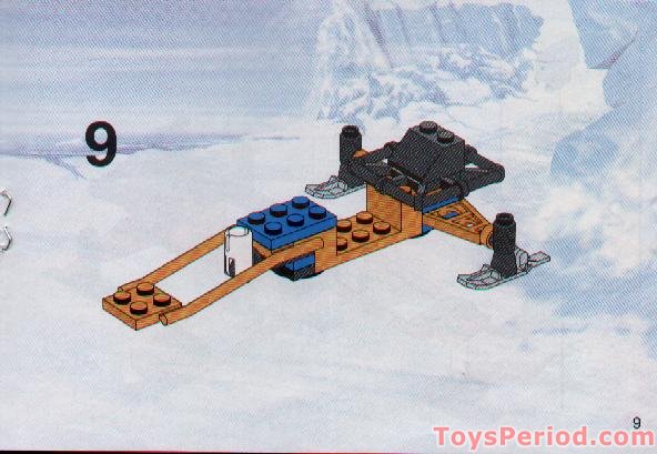 LEGO 6579 Ice Surfer Instructions and Parts List