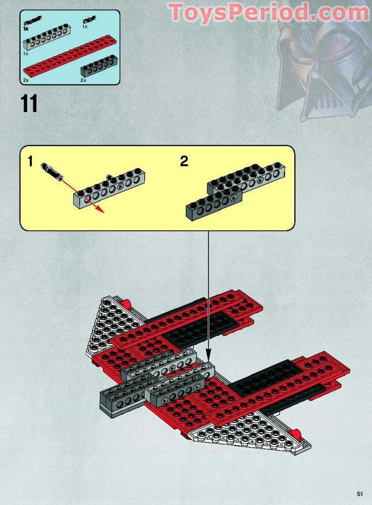 LEGO 7665 Republic Cruiser (Limited Edition - with R2-R7) Instructions ...