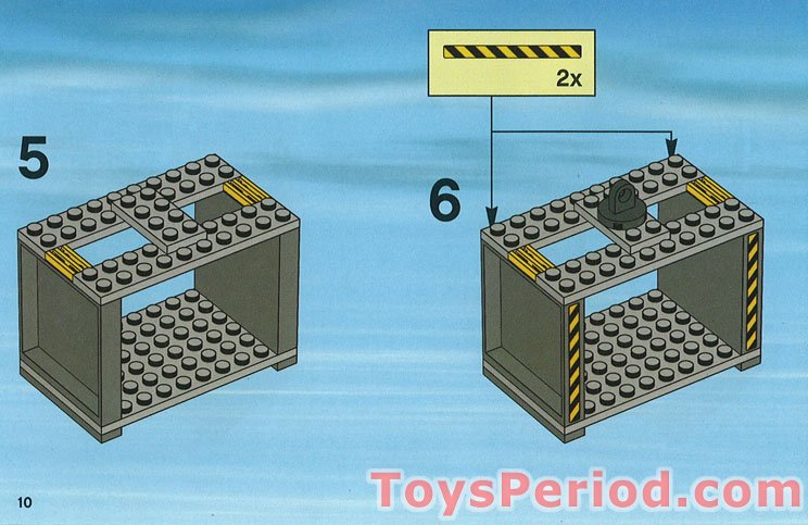 LEGO 7992 Container Stacker Instructions and Parts List