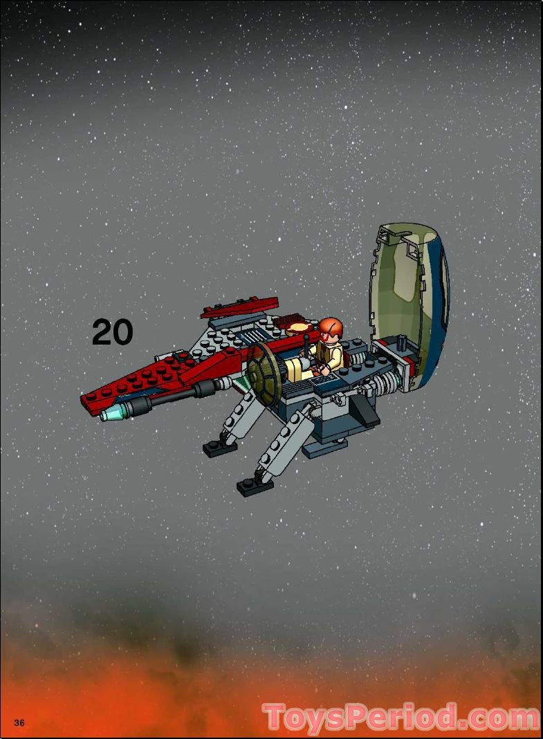 LEGO 7283 Ultimate Space Battle Instructions and Parts List