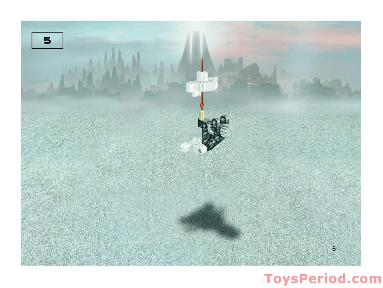 LEGO 8619-1 Vahki Keerakh Instructions and Parts List