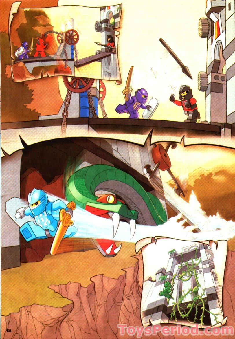 LEGO 8780 Citadel of Orlan Instructions and Parts List