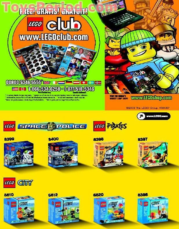 LEGO 8399 K-9 Bot Instructions and Parts List