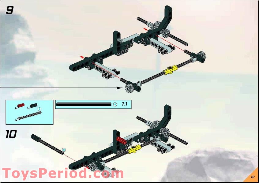 LEGO 8472 Street 'n' Mud Racer Instructions and Parts List