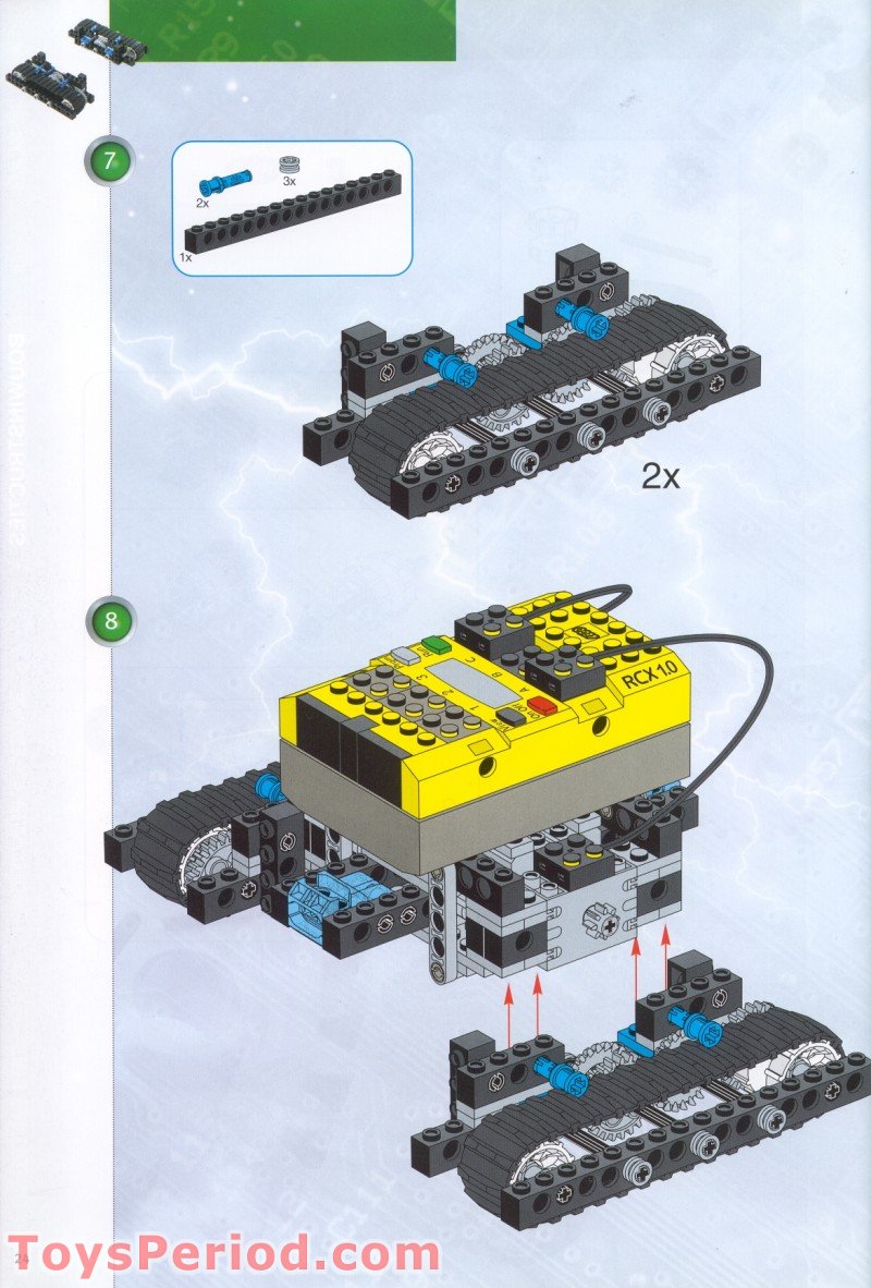 LEGO 9747 Robotics Invention System, Version 1.5 Instructions and Parts ...