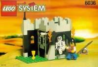 LEGO 6036 Skeleton Surprise Instructions and Parts List