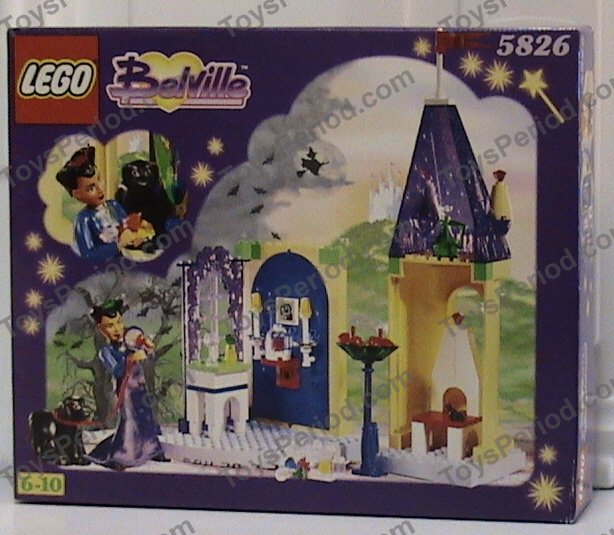 LEGO 5826 The Queen's Chamber Instructions and Parts List