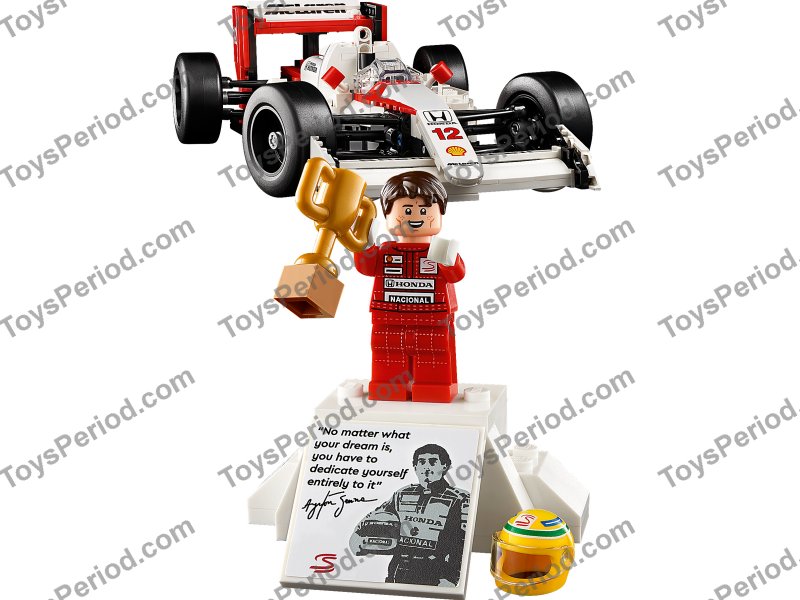 LEGO 10330 McLaren MP4/4 & Ayrton Senna Set Parts List