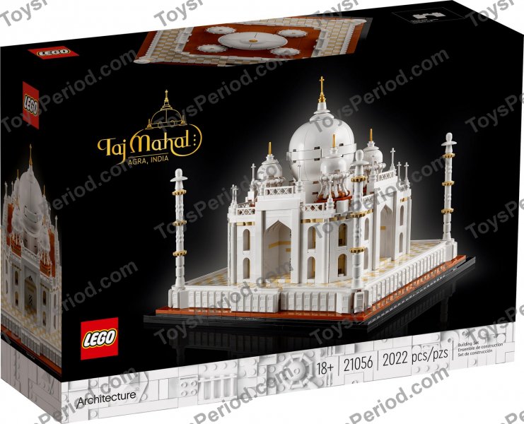 LEGO 21056 Taj Mahal Set Parts List