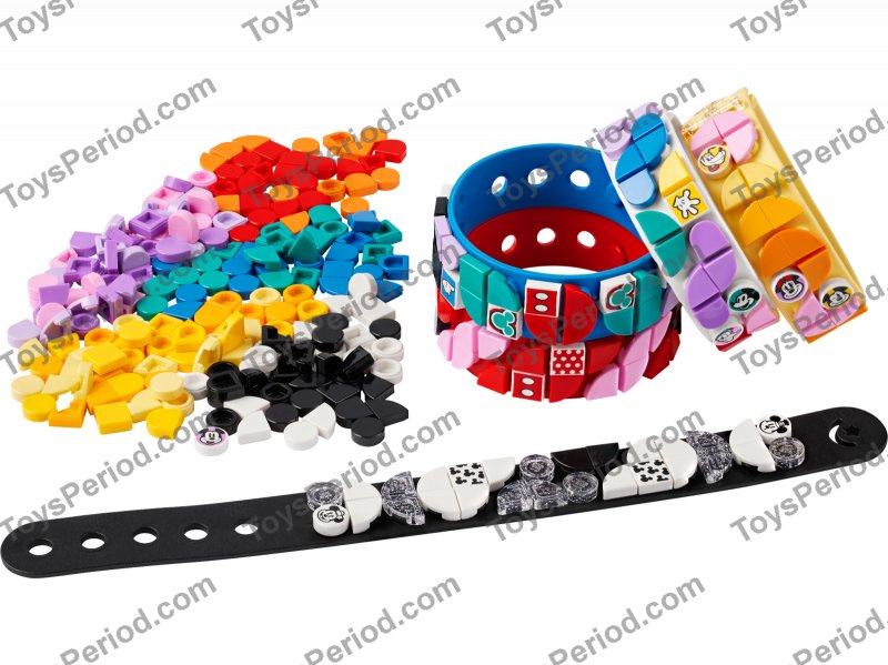 LEGO 41947 Mickey & Friends Bracelets Mega Pack Set Parts List