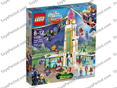 LEGO 41232 Super Hero High School Set Parts List