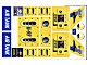 LEGO Sets with Part 8250stk01 Sticker Sheet for Set 8250 - (71465/4106749)