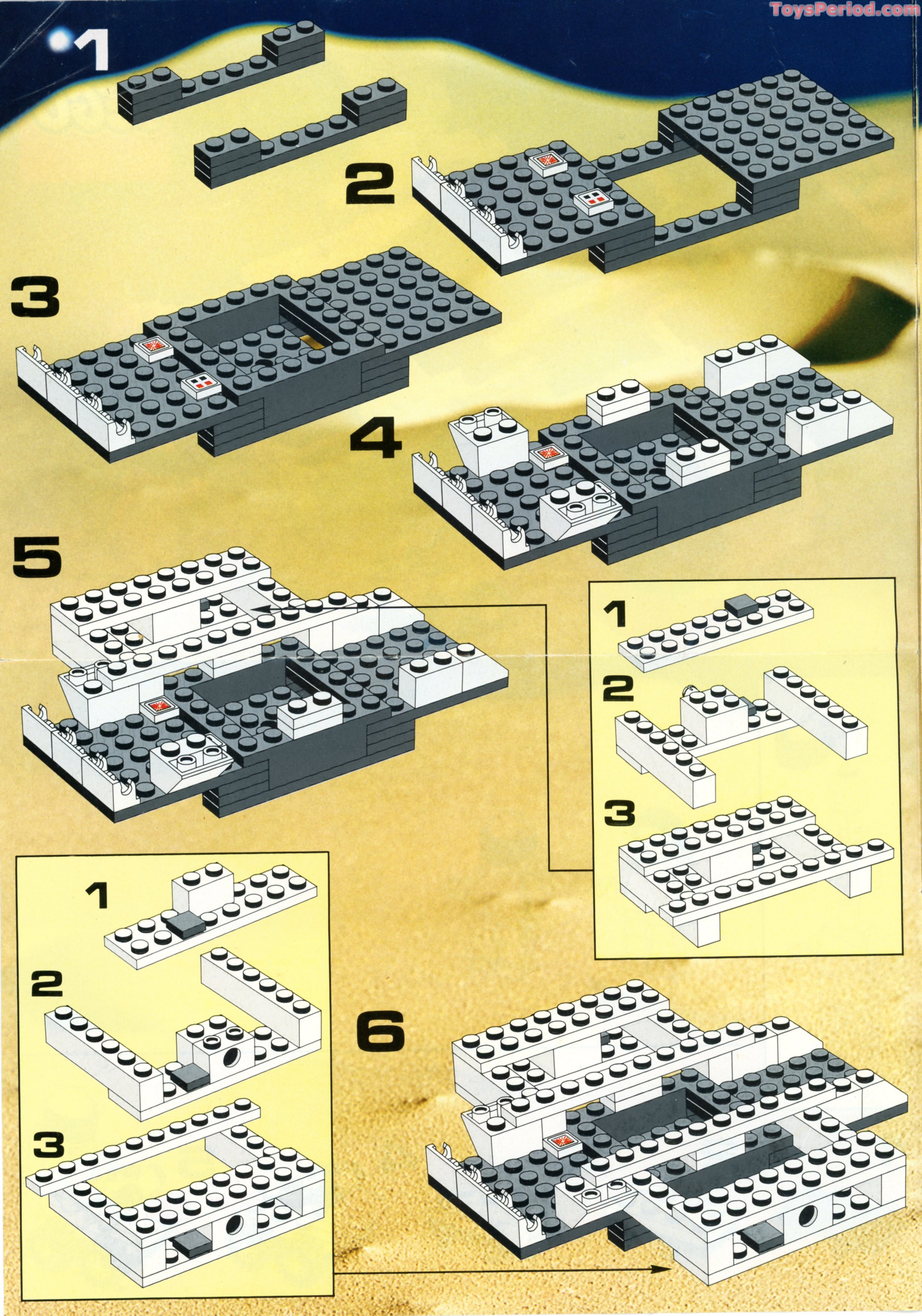 LEGO 6932 Stardefender 200 Instructions and Parts List