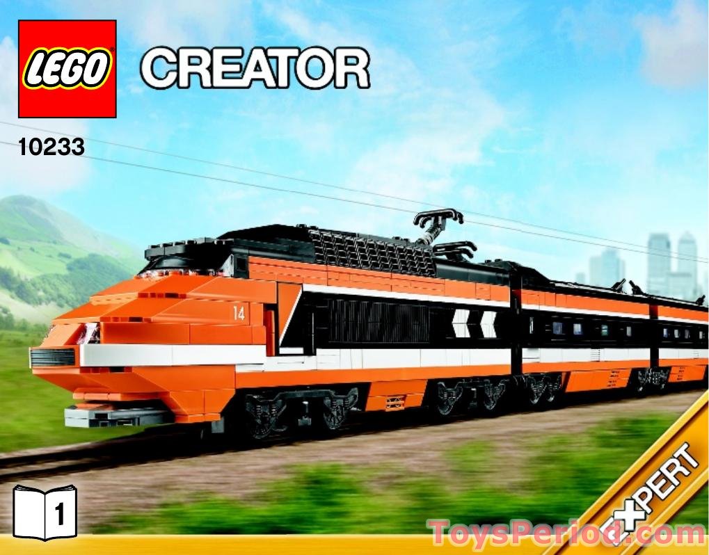 LEGO 10233 Horizon Express Instructions and Parts List