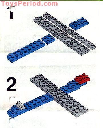 LEGO 657-1 Executive Jet Instructions and Parts List
