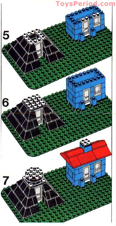 LEGO 362-1 Windmill Instructions and Parts List