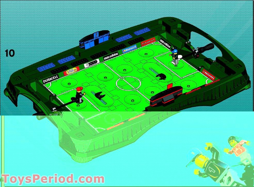 LEGO 3569 Grand Soccer Stadium Instructions and Parts List