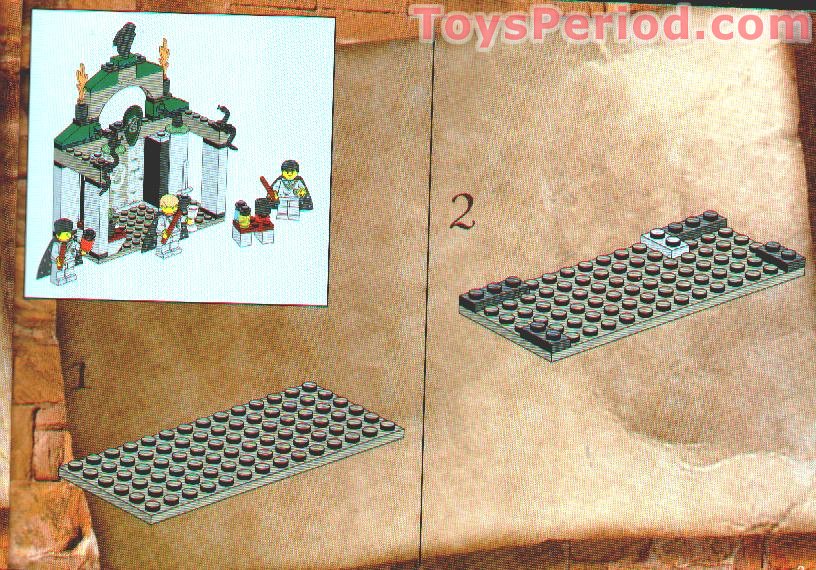 LEGO 4735 Slytherin Instructions and Parts List