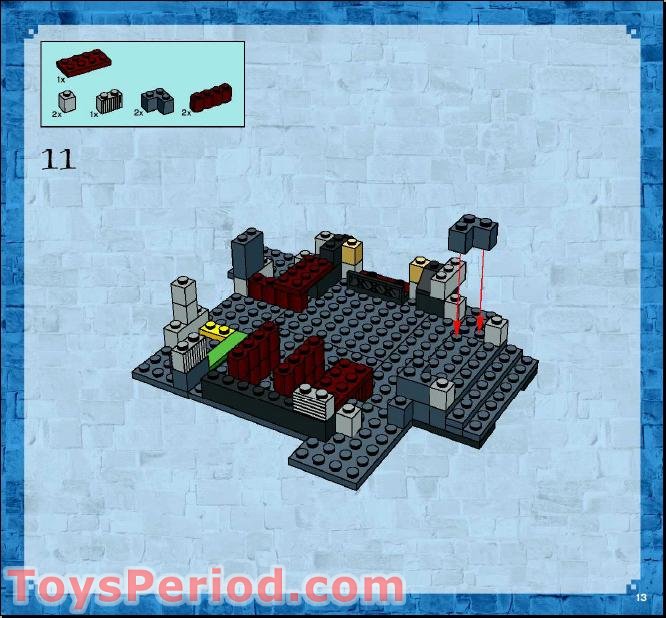 LEGO 4754 Hagrid's Hut (2nd Edition) Instructions and Parts List