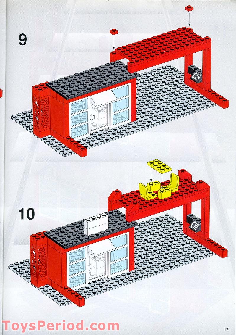 LEGO 4555 Cargo Station Instructions and Parts List