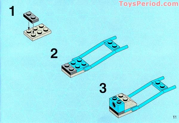 LEGO 6837 Cosmic Creeper Instructions and Parts List