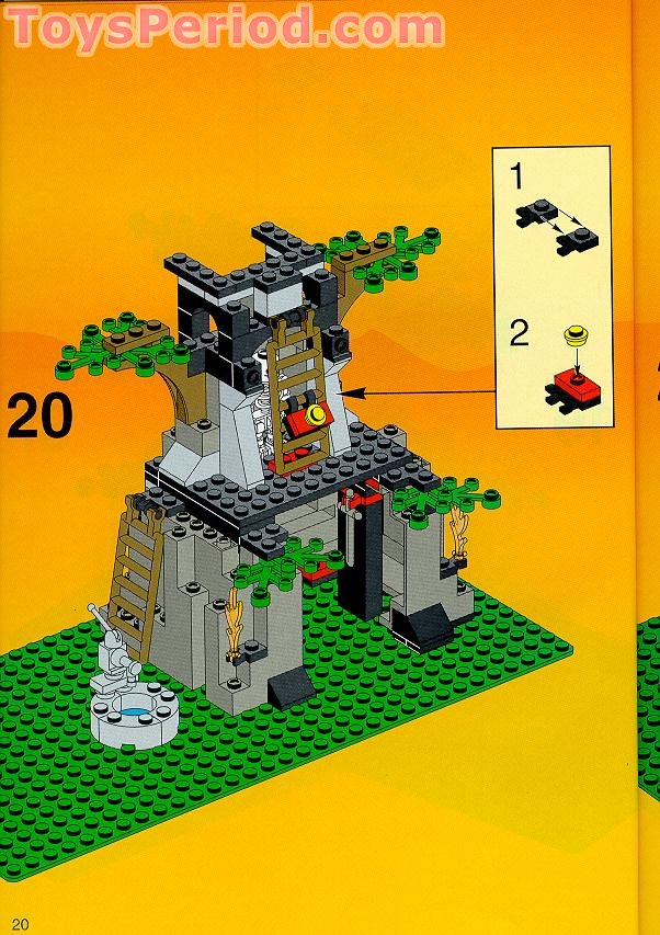 LEGO 6046 Hemlock Stronghold Instructions and Parts List