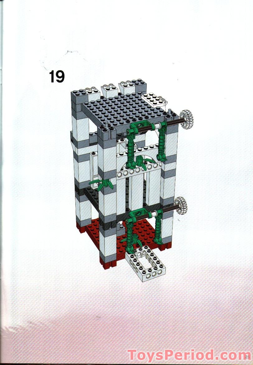 LEGO 8780 Citadel of Orlan Instructions and Parts List