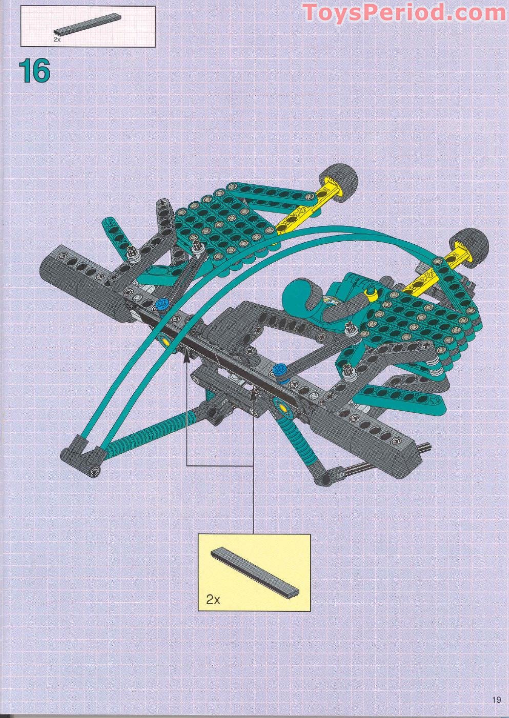 LEGO 8266 Super Challenge Instructions and Parts List