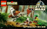 LEGO 7128 Speeder Bikes Instructions and Parts List