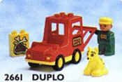 LEGO 2661 Duplo Animal Transporter Set Parts List