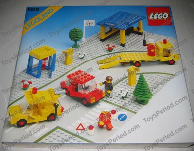 LEGO 1589-2 TCS Promotional Set, Breakdown Assistance Parts List