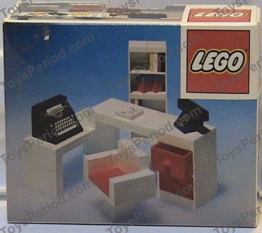 LEGO 295 Secretary's Desk Instructions and Parts List