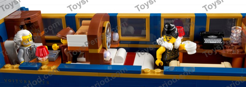 LEGO 21344 The Orient Express Train Set Parts List