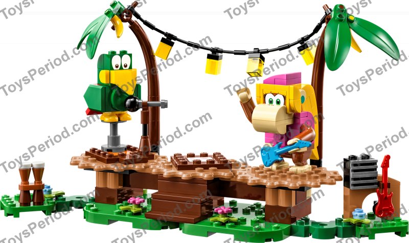 LEGO 71421 Dixie Kong's Jungle Jam - Expansion Set Parts List