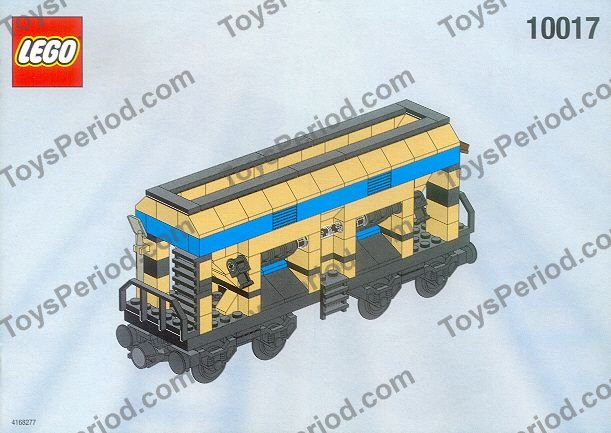 LEGO 10017 Hopper Wagon Instructions and Parts List