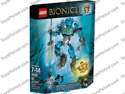 LEGO 70786 Gali Master of Water Set Parts List