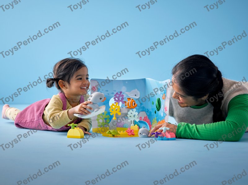 LEGO 10972 Wild Animals of the Ocean Set Parts List