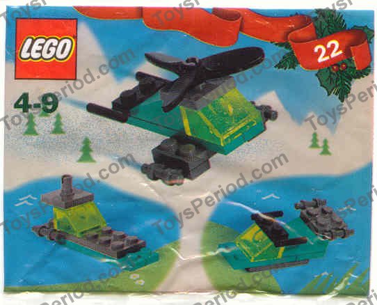 LEGO 4524-23 Advent Calendar 2002, Creator (Day 22) Helicopter Set ...