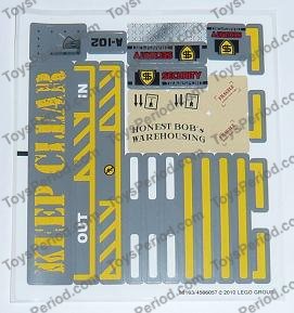 LEGO Sets with Part 8199stk02 Sticker Sheet for Set 8199 - Sheet 2 ...